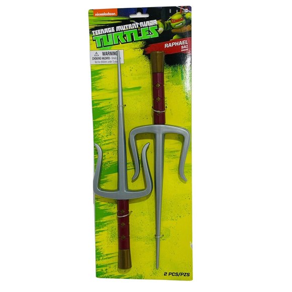 Costumes | Tmnt Teenage Mutant Ninja Turtles Raphael Sai Set Cosplay ...